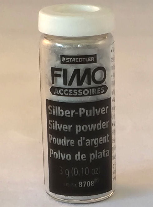 Fimo Metallic powder - Silver – FullMoons Cauldron