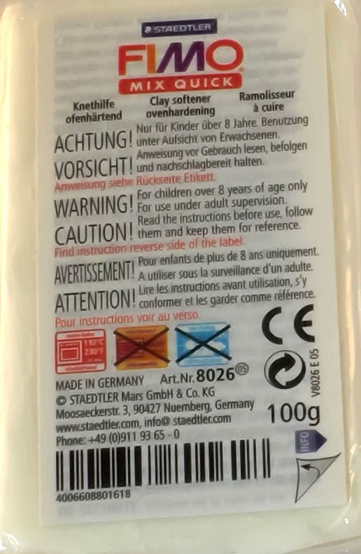 Fimo Mix Quick. 100g – FullMoons Cauldron