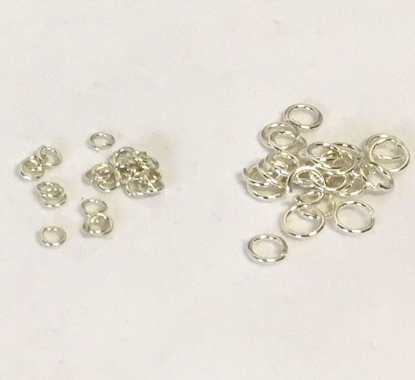 Sterling Silver Jump Rings – FullMoons Cauldron