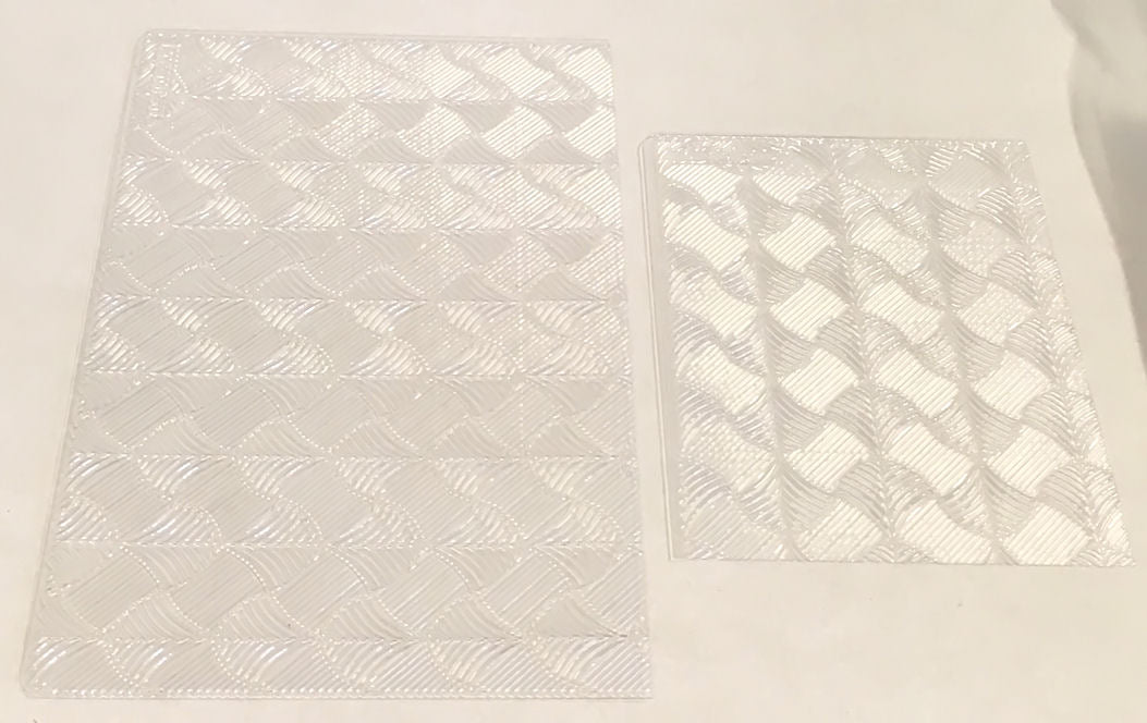 Textured Sheets. Rubbing Plates. Single designs, various sizes ...